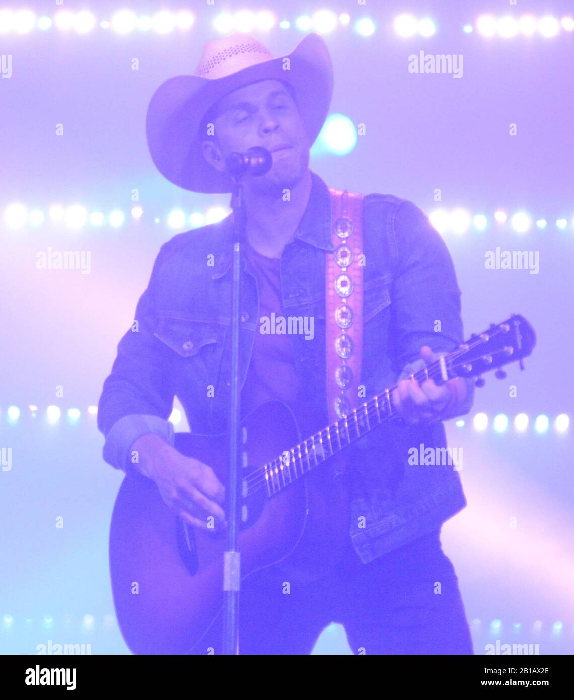 Madison, Wisconsin, USA. 13th Feb, 2020. Country singer Dustin Lynch ...