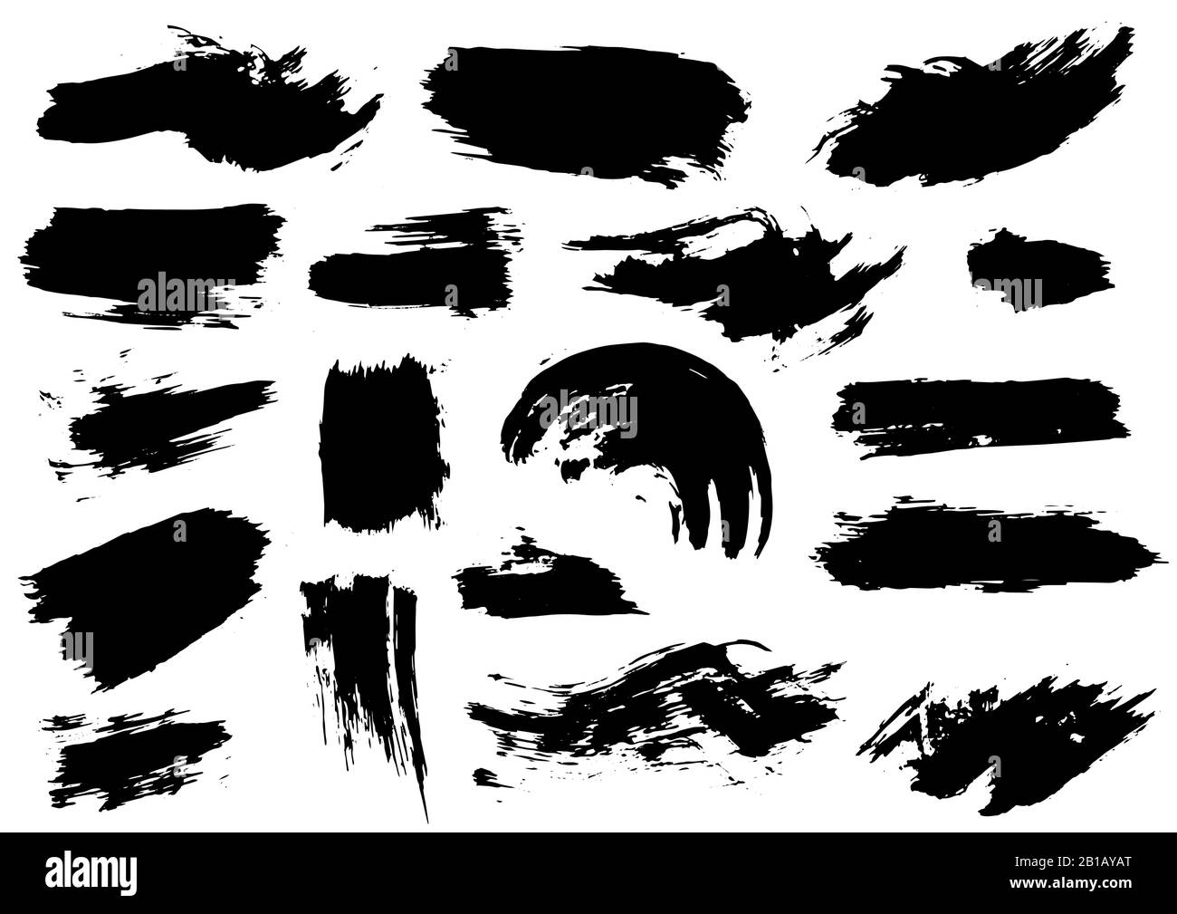 Vector Strips. Design elements for your creativity. Handmade. Original ...