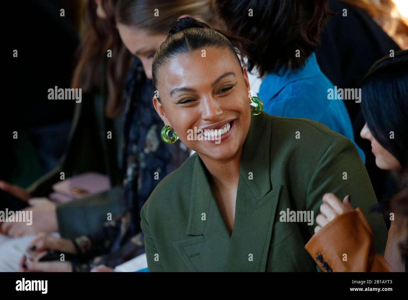 Plus size model catwalk hi-res stock photography and images - Alamy