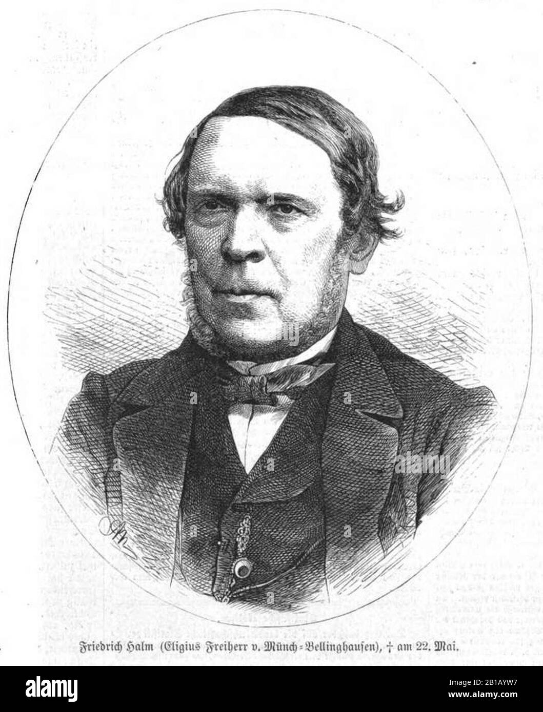 Friedrich Halm (IZ 57-1871 S 48 ANeumann Stock Photo - Alamy