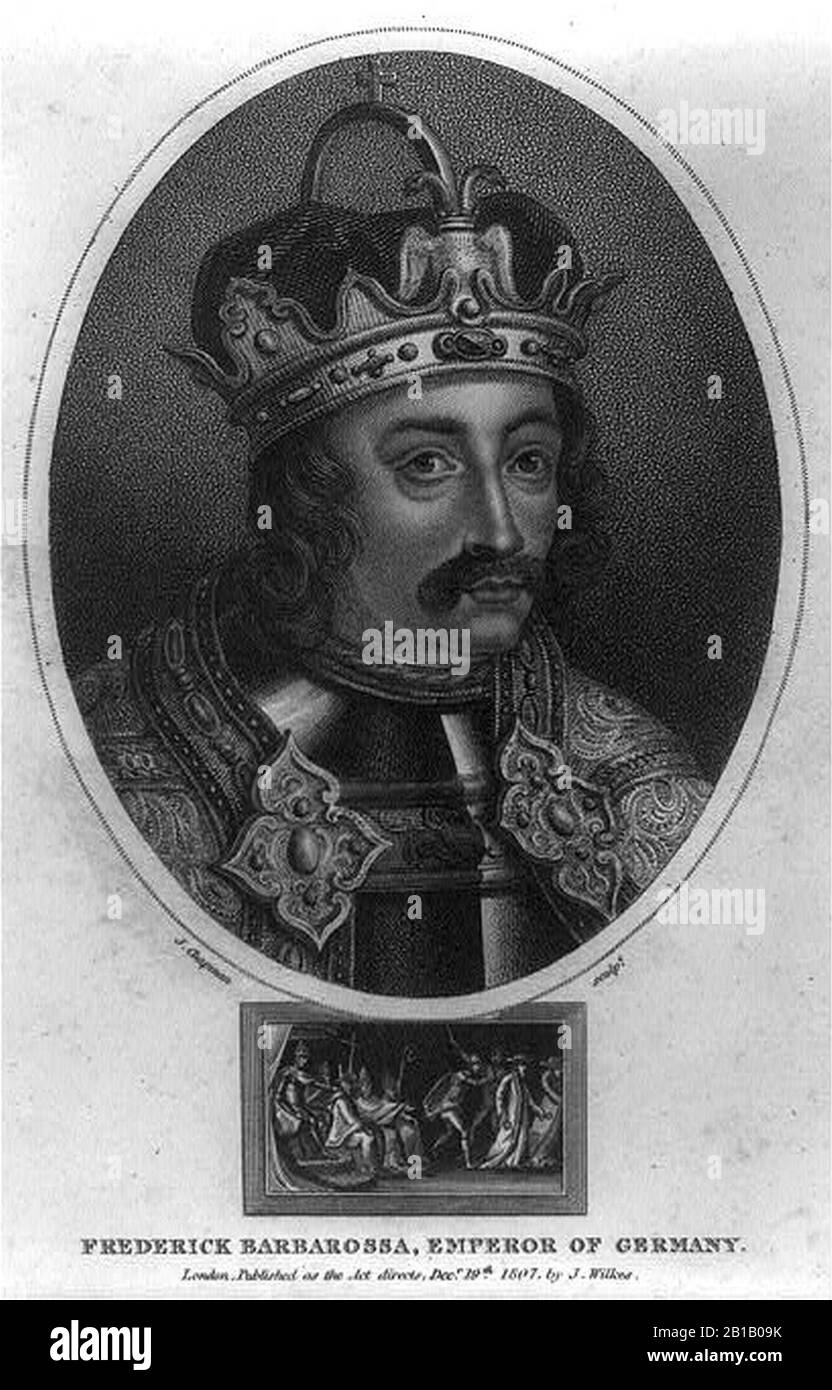 Emperor friedrich barbarossa hi-res stock photography and images - Alamy