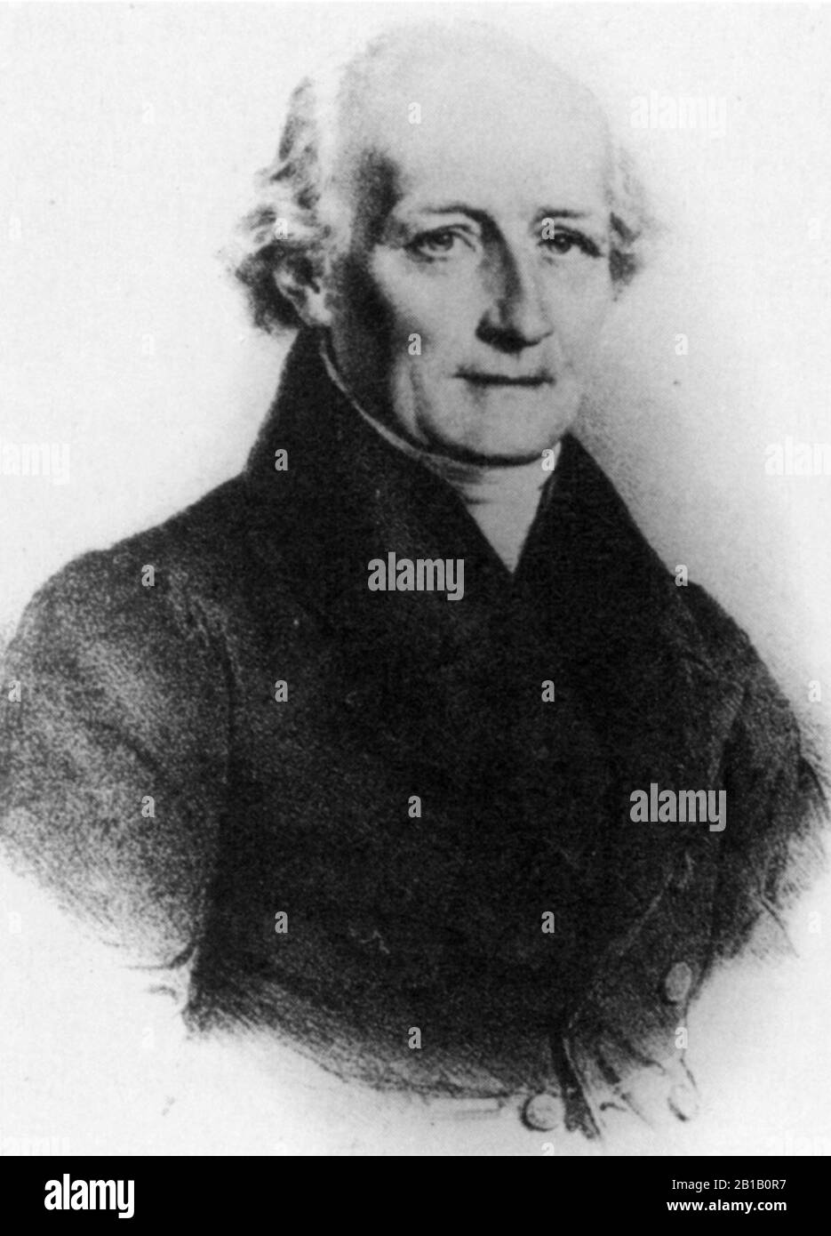 Friedrich Immanuel Niethammer (Radierung Stock Photo - Alamy