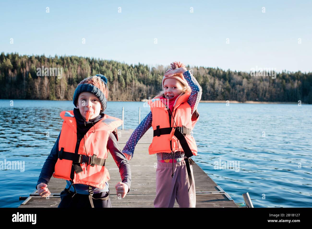 People Wearing Life Jackets High Resolution Stock Photography and ...
