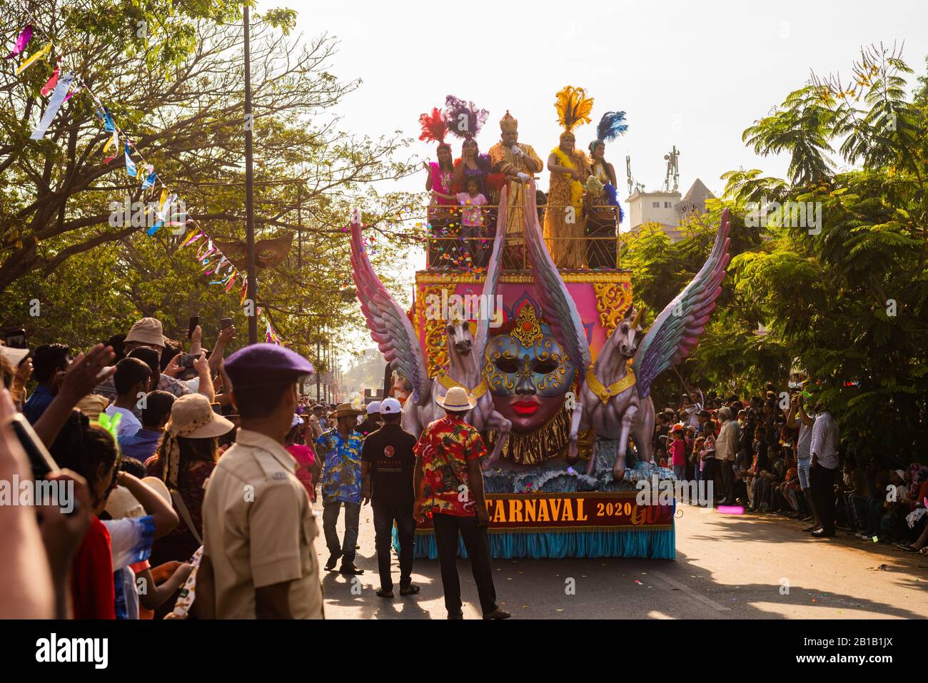 Margao,Goa/India- Feb 23 2020: Carnival celebrations in Goa, India ...