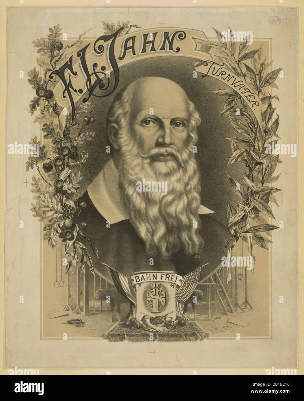 Friedrich Ludwig Jahn, 1778-1852 Stock Photo - Alamy