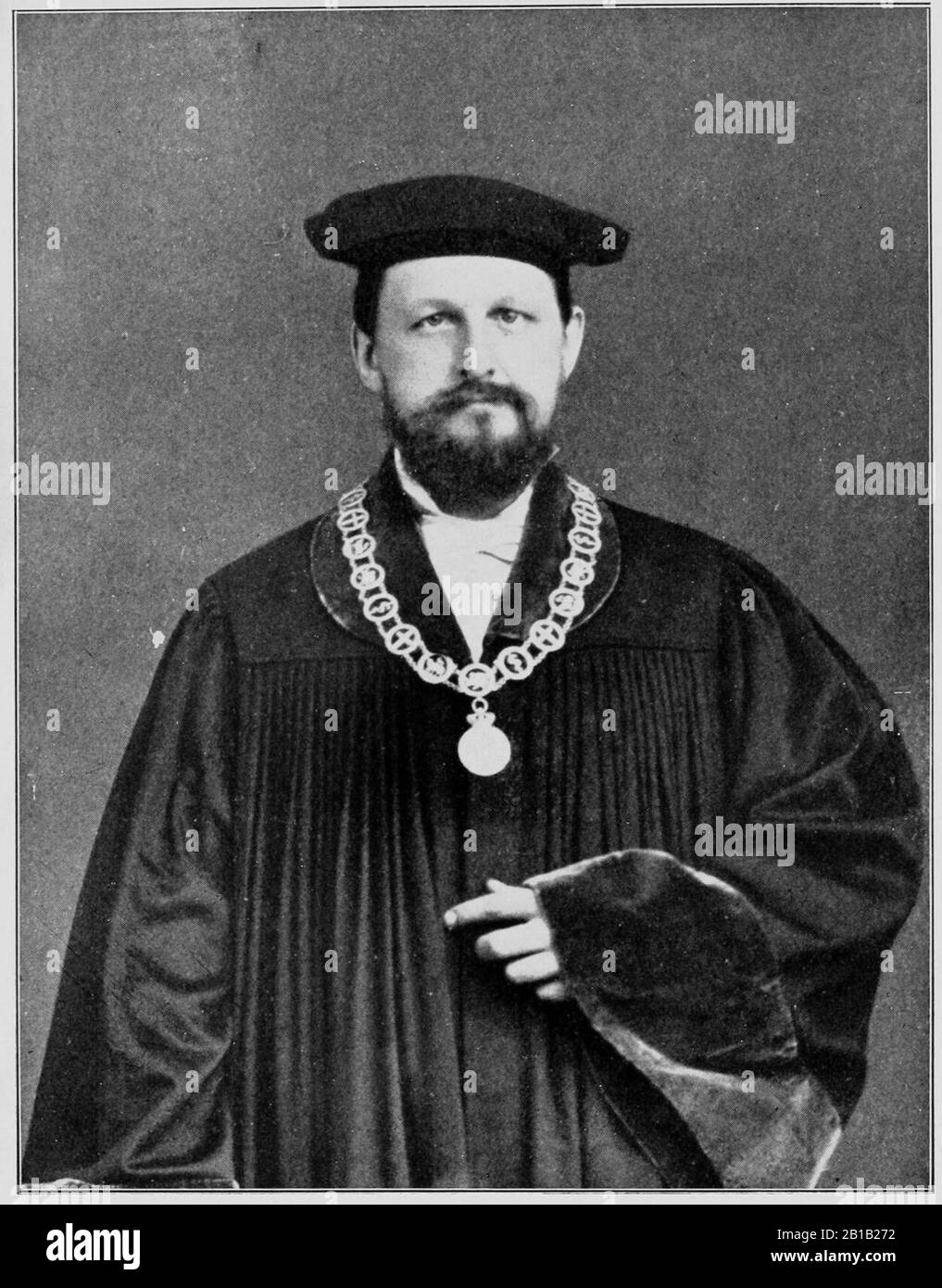 Friedrich Merkel Rektor Rostock Stock Photo - Alamy