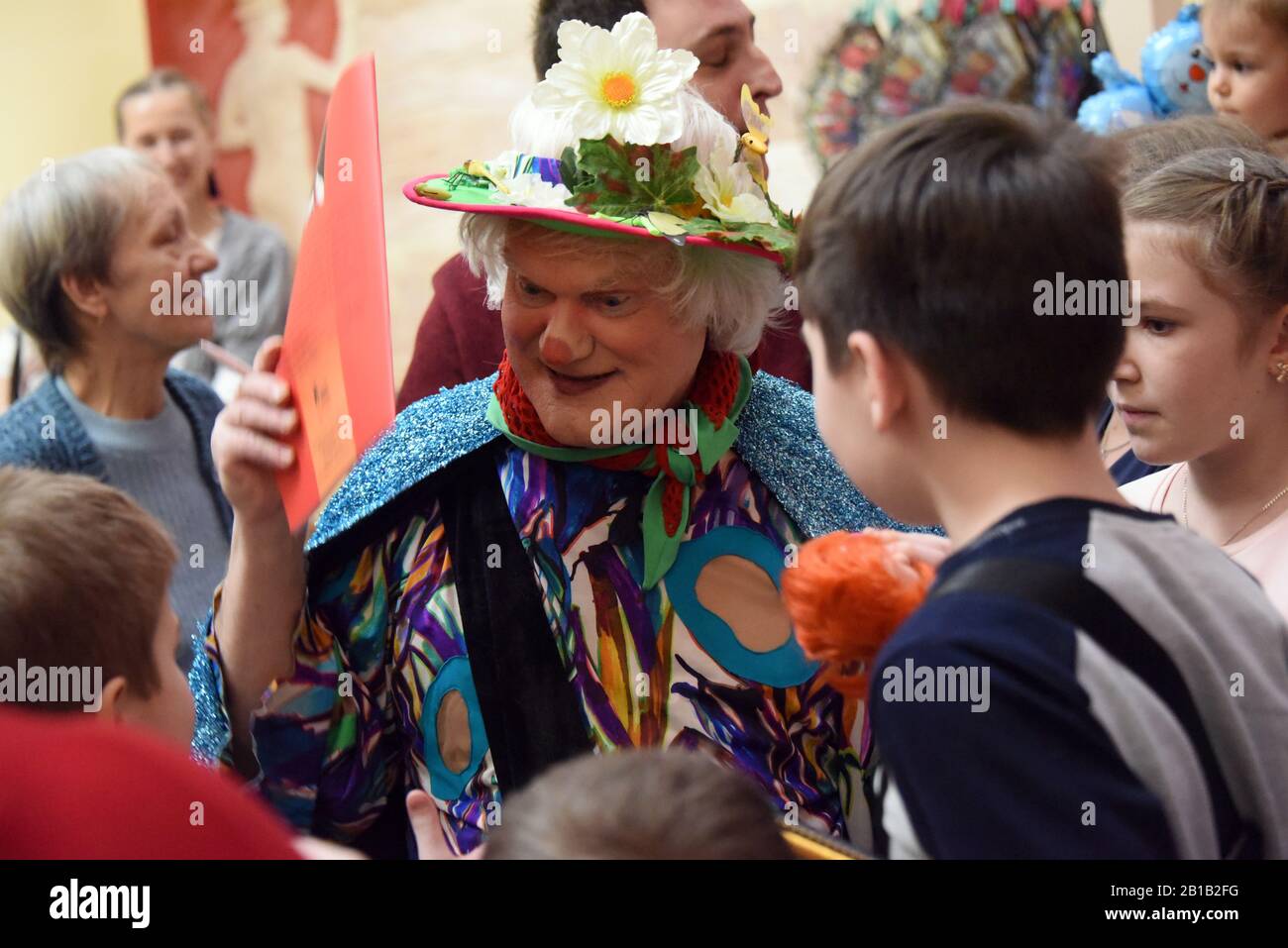Russian clown hi-res stock photography and images - Alamy