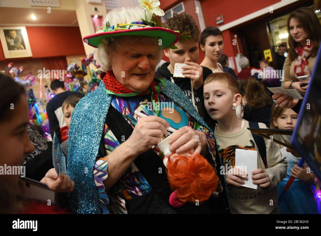 Russian clown hi-res stock photography and images - Alamy