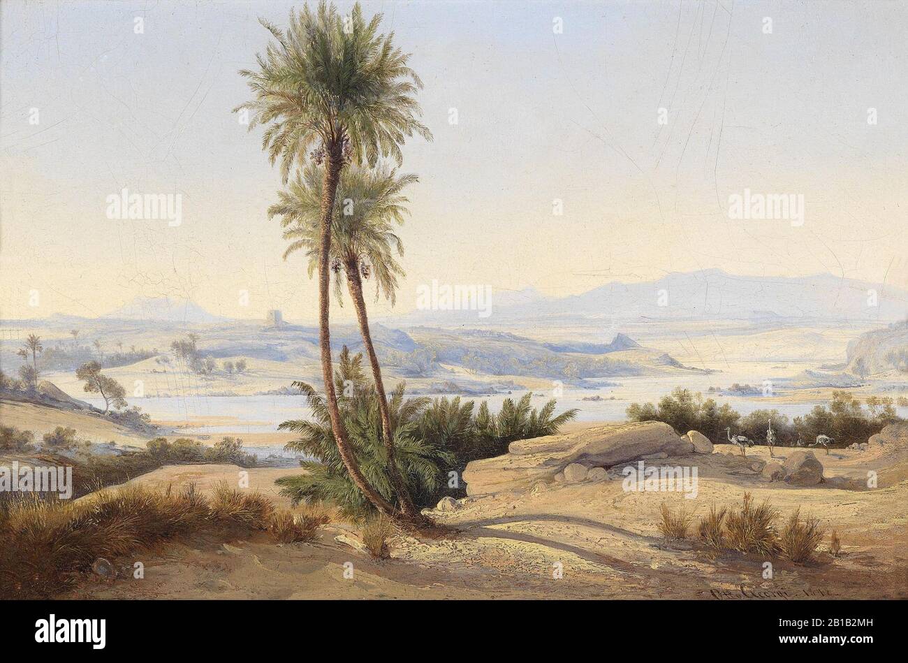 Friedrich Otto Georgi Melec el Naser 1848 Stock Photo - Alamy