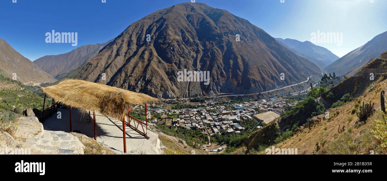 Impressive panoramic view from the viewpoint on the heights of the San ...