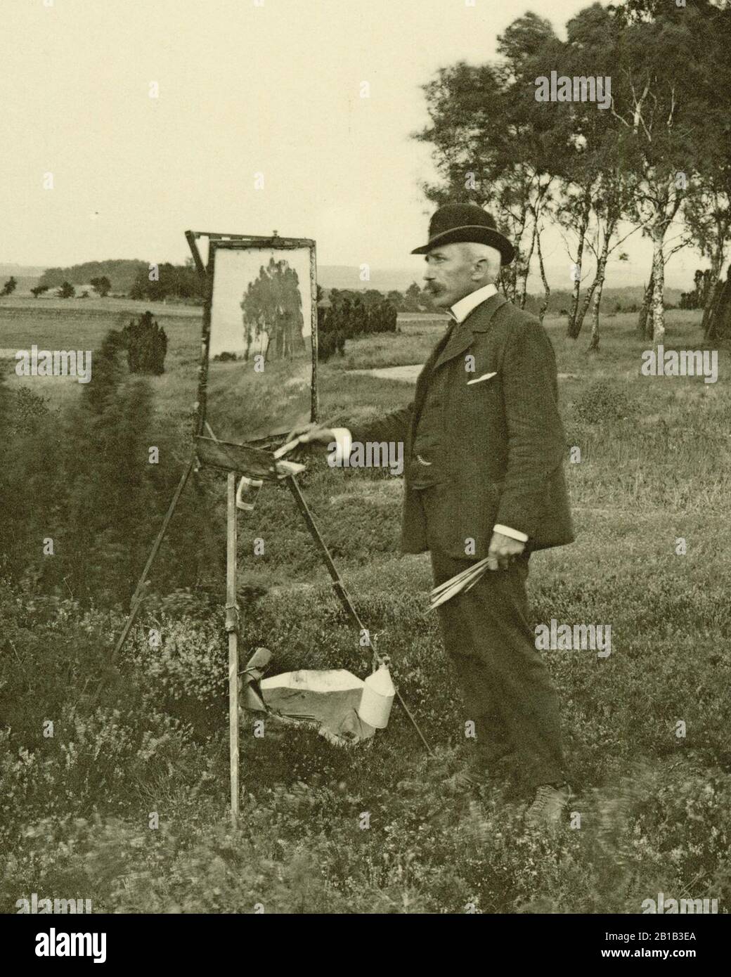 Friedrich Schwinge, Foto von Wilhelm Dreesen Stock Photo - Alamy