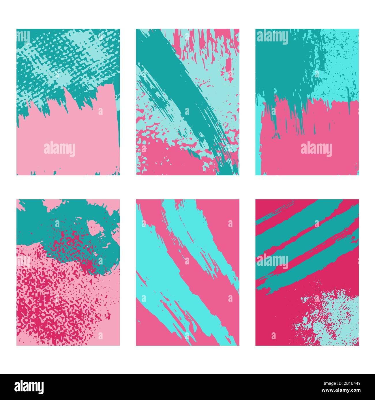 Brush strokes, dynamic design. Backgrounds for text. Abstract drawing ...