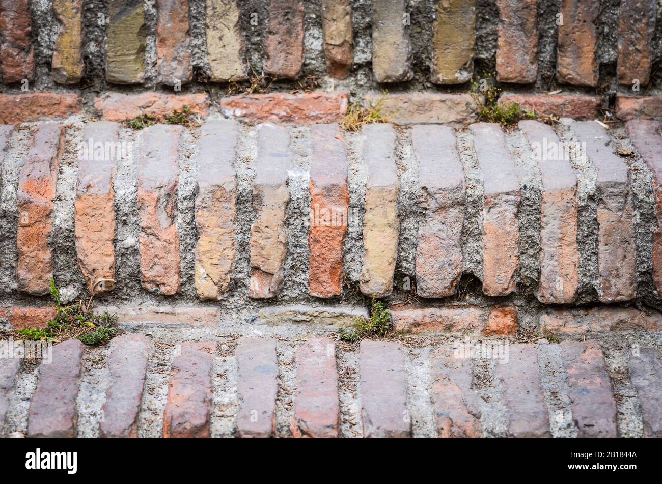abstract wall design on the historical streets of spanish cities Stock ...