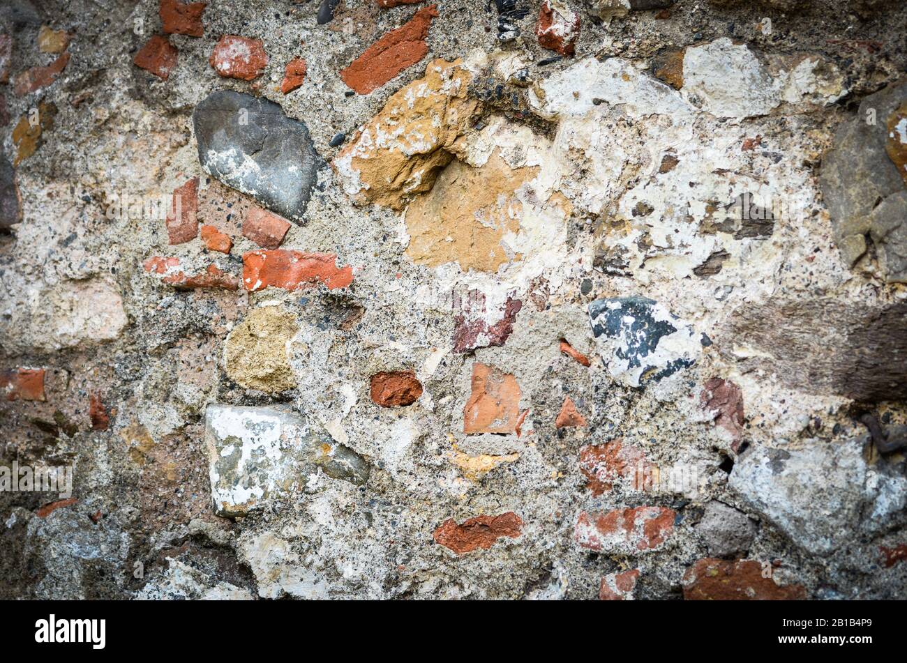 abstract wall design on the historical streets of spanish cities Stock ...