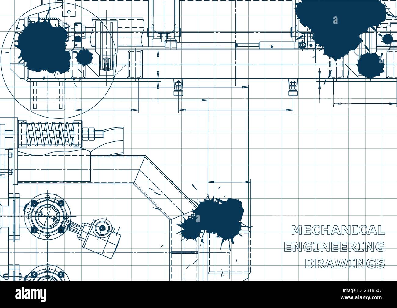 Computer aided design systems. Blueprint, scheme, plan, sketch. Technical illustrations ...