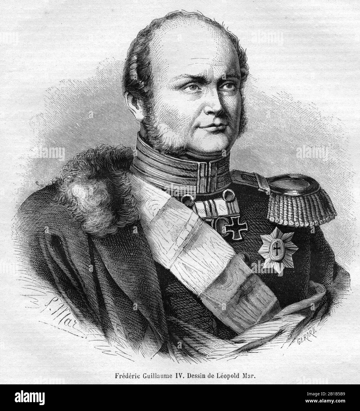 Friedrich Wilhelm IV (par Gerard Stock Photo - Alamy