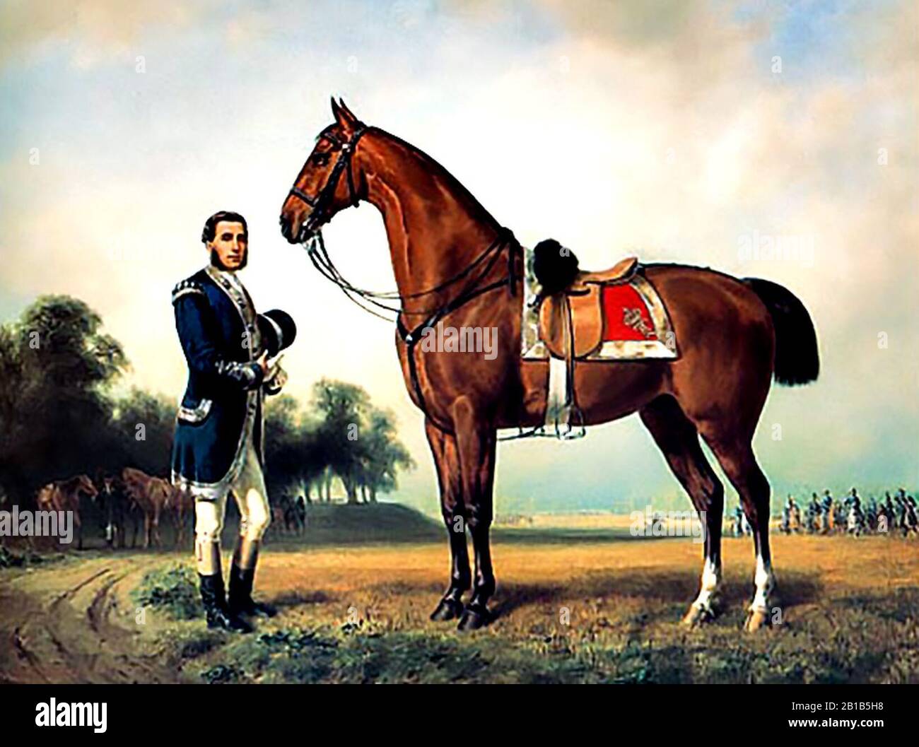 Friedrich Wilhelm Pfeiffer – Hagibert ein Pferd von König Ludwig II ...