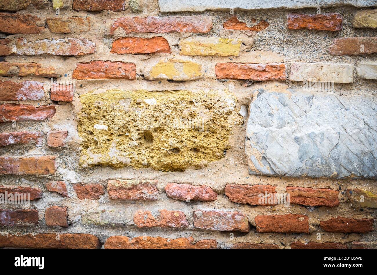 abstract wall design on the historical streets of spanish cities Stock ...
