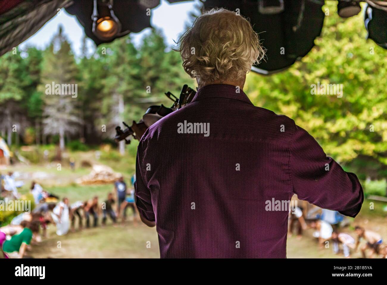 Classical concert from behind hi-res stock photography and images - Alamy