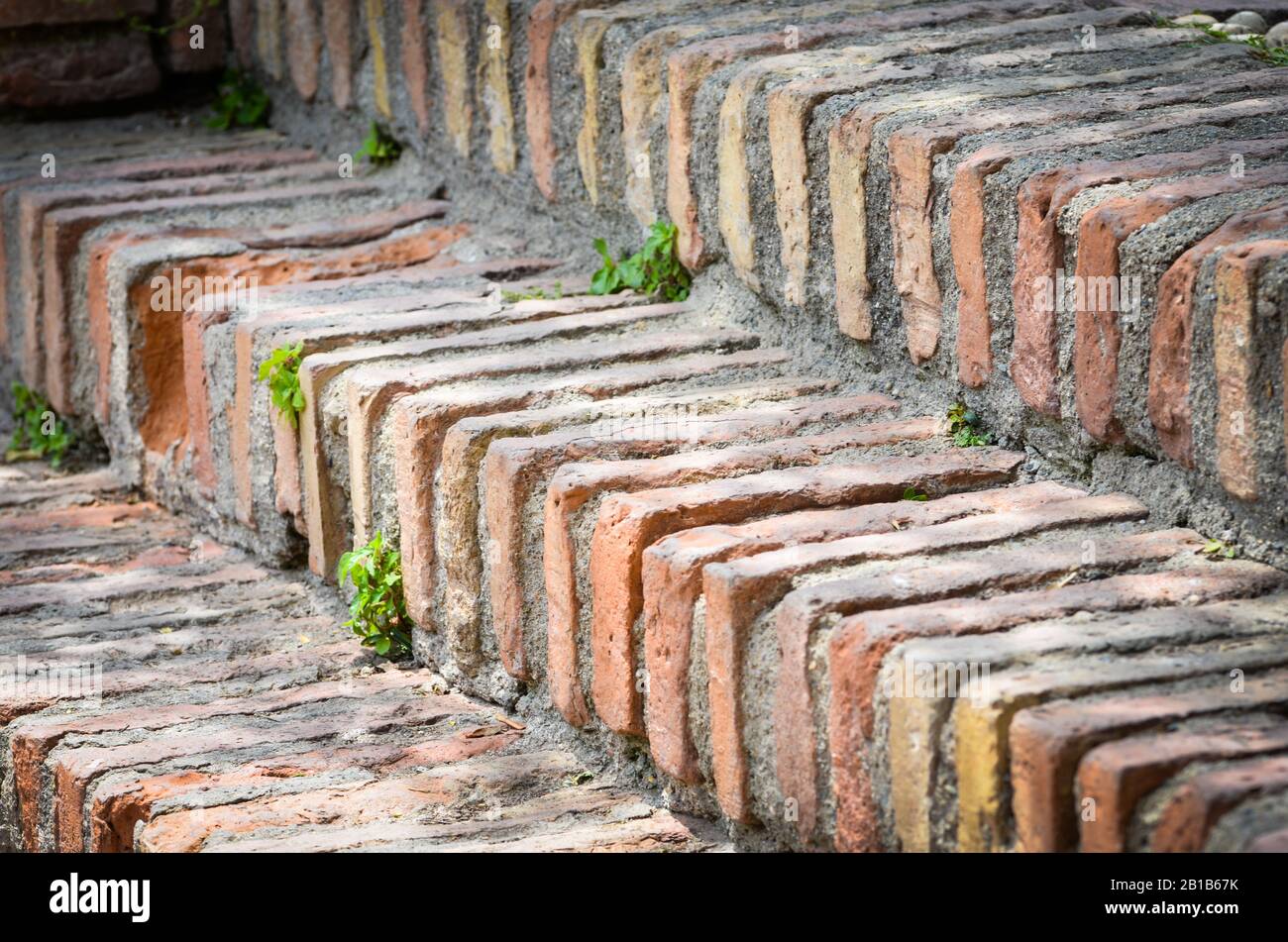 abstract wall design on the historical streets of spanish cities Stock ...
