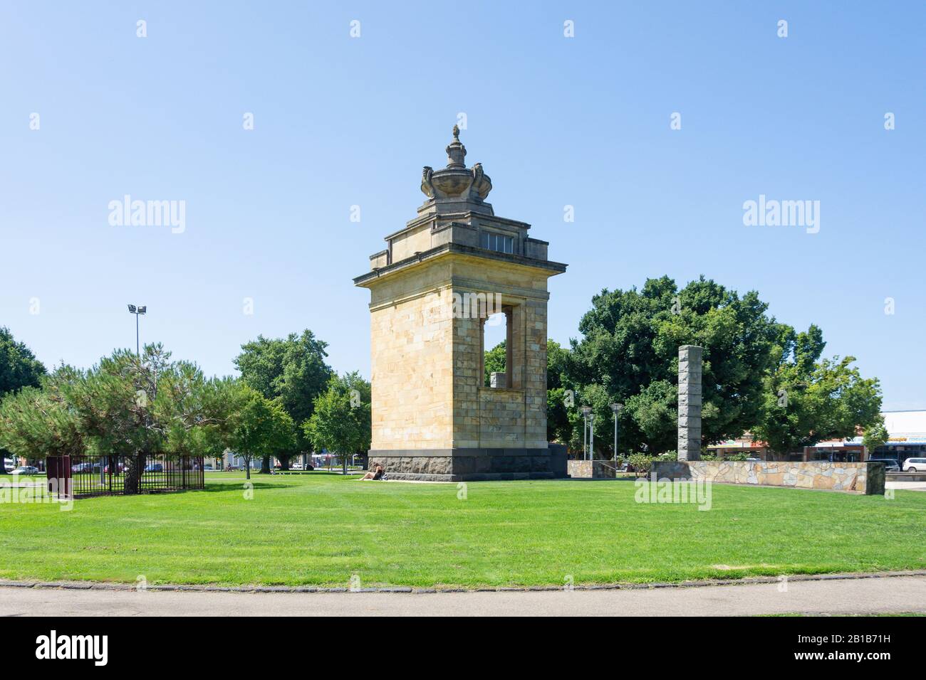 Colac War Memorial in Memorial Square, Murray Street, Colac, Western ...