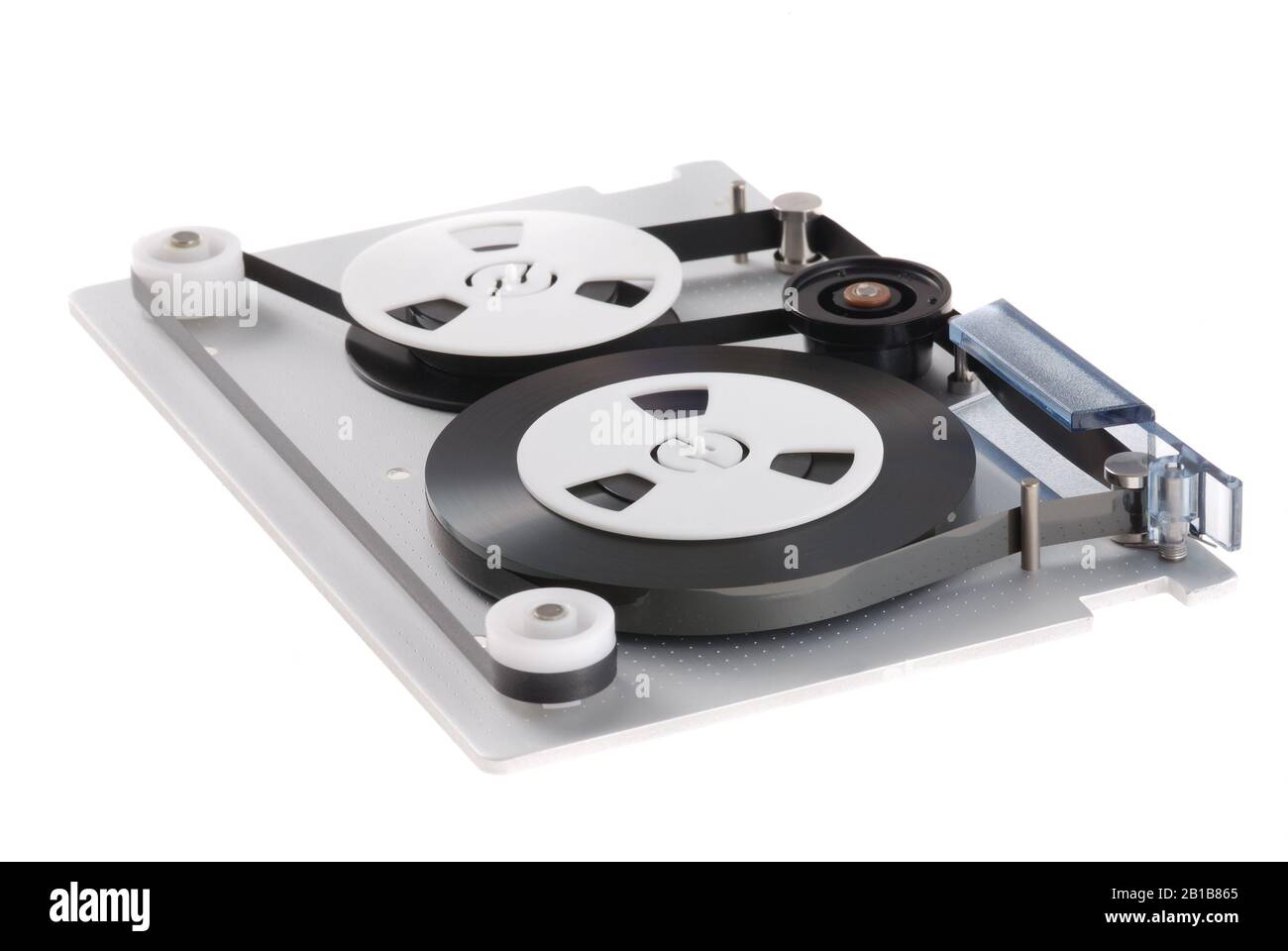 Interior mechanism of old 250MB backup data cartridge Stock Photo - Alamy