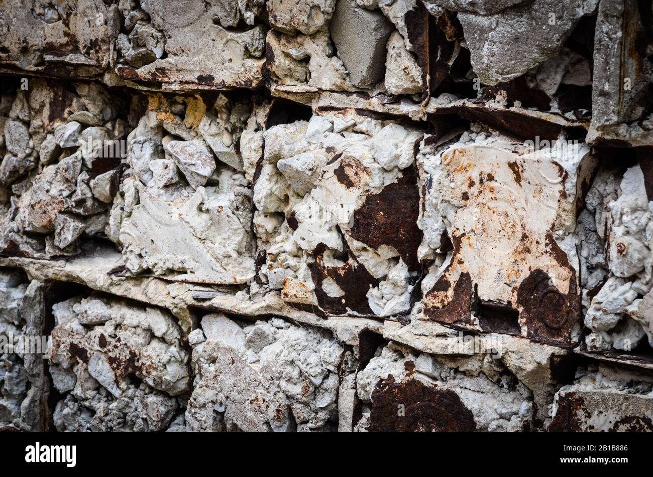 abstract wall design on the historical streets of spanish cities Stock ...