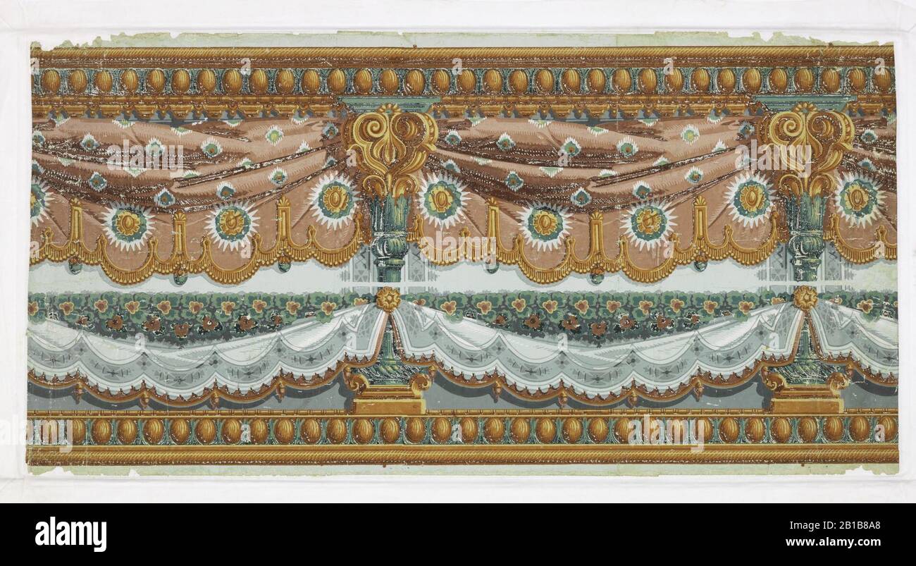 Frieze (France), 1825 Stock Photo - Alamy