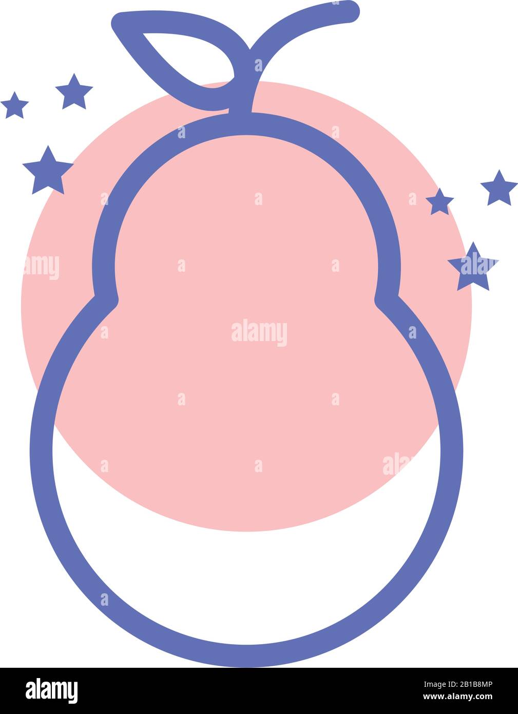 Pear block Stock Vector Images - Alamy