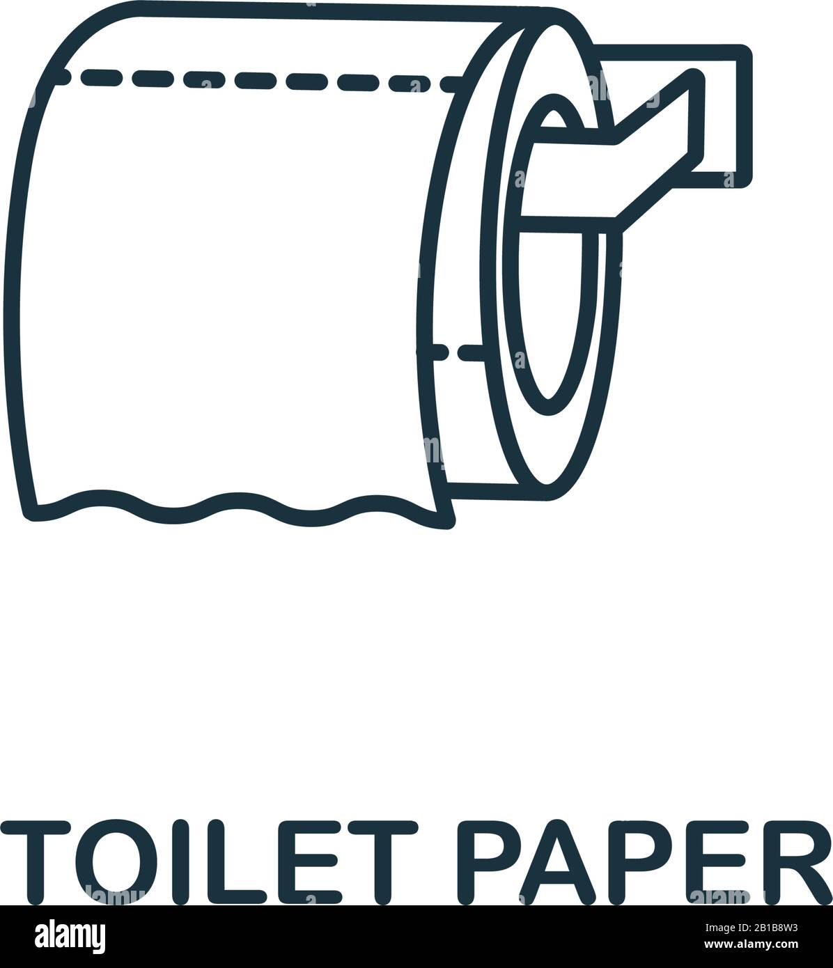 Toilet Paper Icon