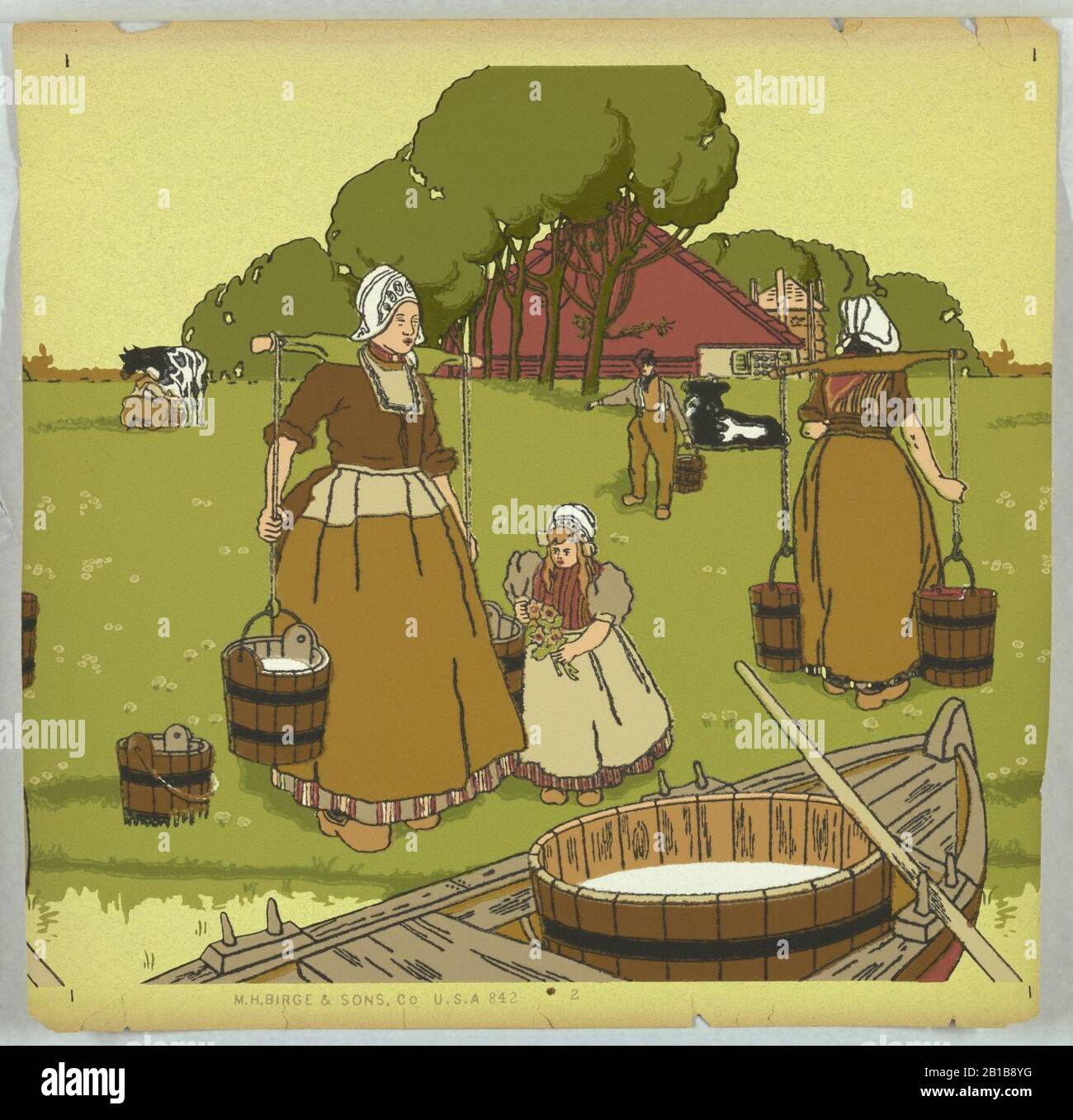 Frieze (USA), 1900–1920 Stock Photo - Alamy