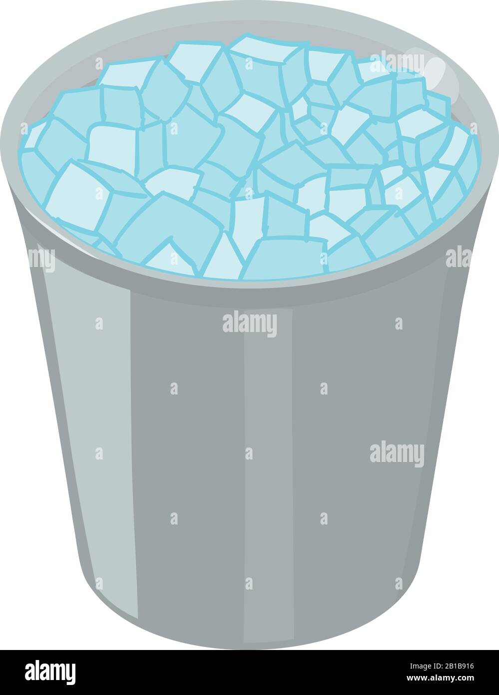 Champagne ice box icon. Isometric of champagne ice box vector icon for ...