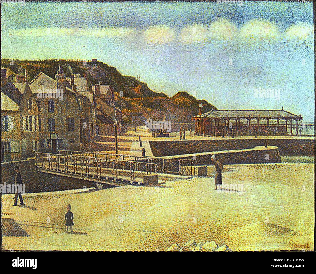 - 19th Century Painting by Georges Seurat - Very high resolution and ...