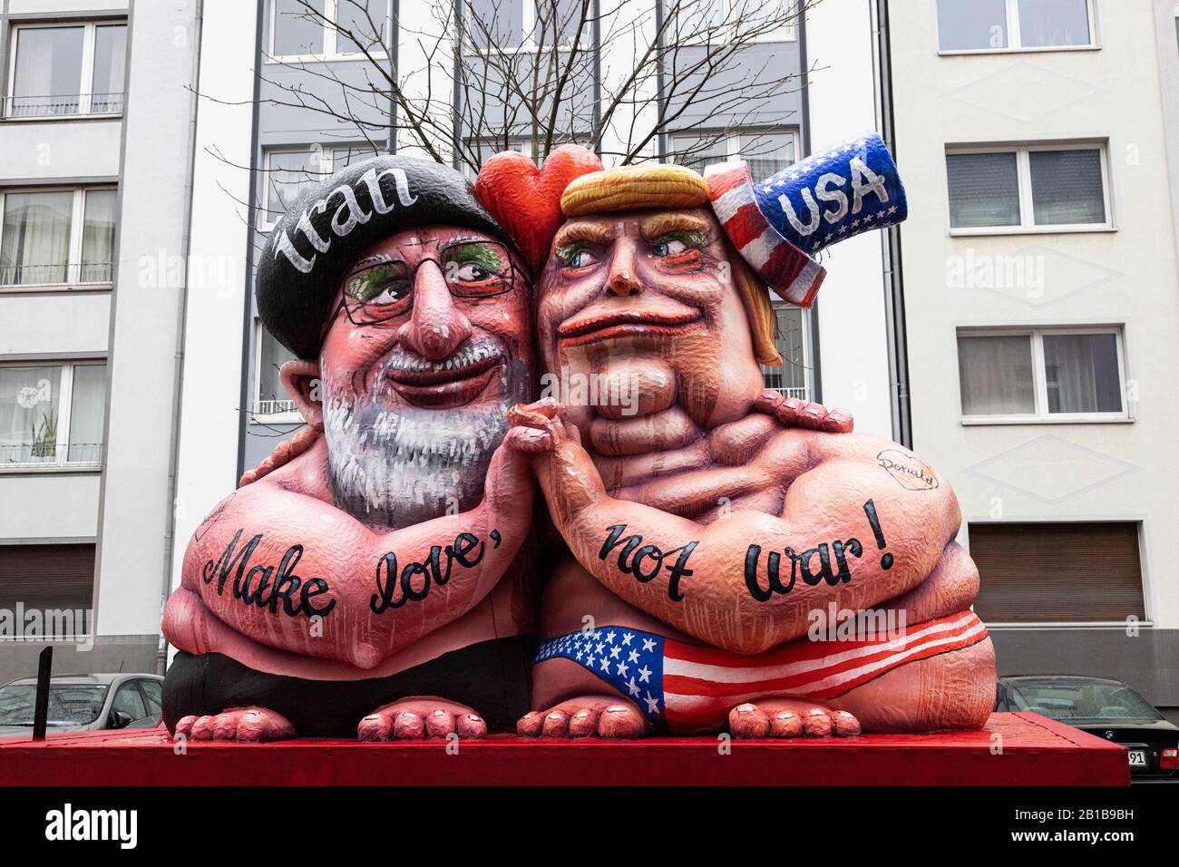 Dusseldorf, Germany. 24th Feb, 2020. Rosenmontag carnival parade in ...