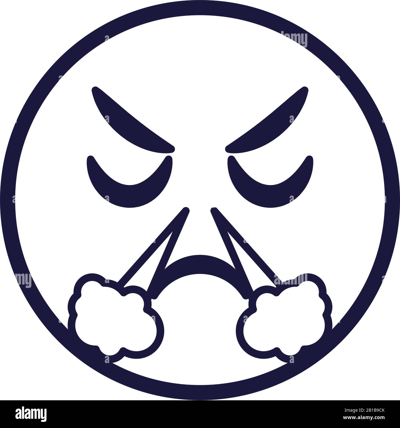 Triumph face Stock Vector Images - Alamy