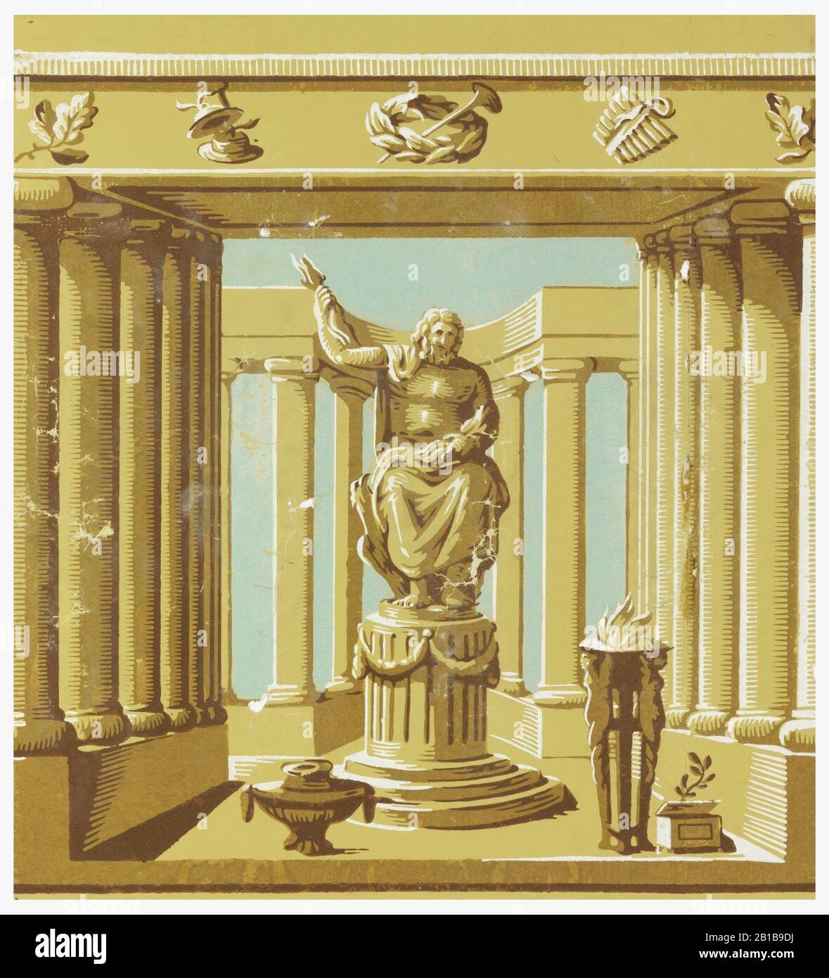 Frieze Or Dado (France), 1785–90 Stock Photo - Alamy