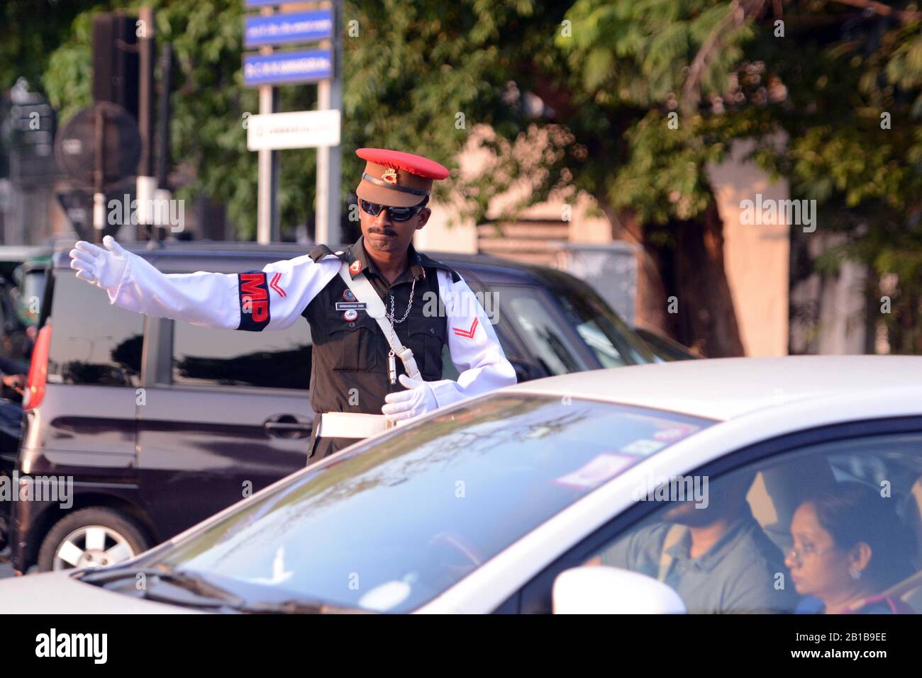 Military police officer hi-res stock photography and images - Alamy