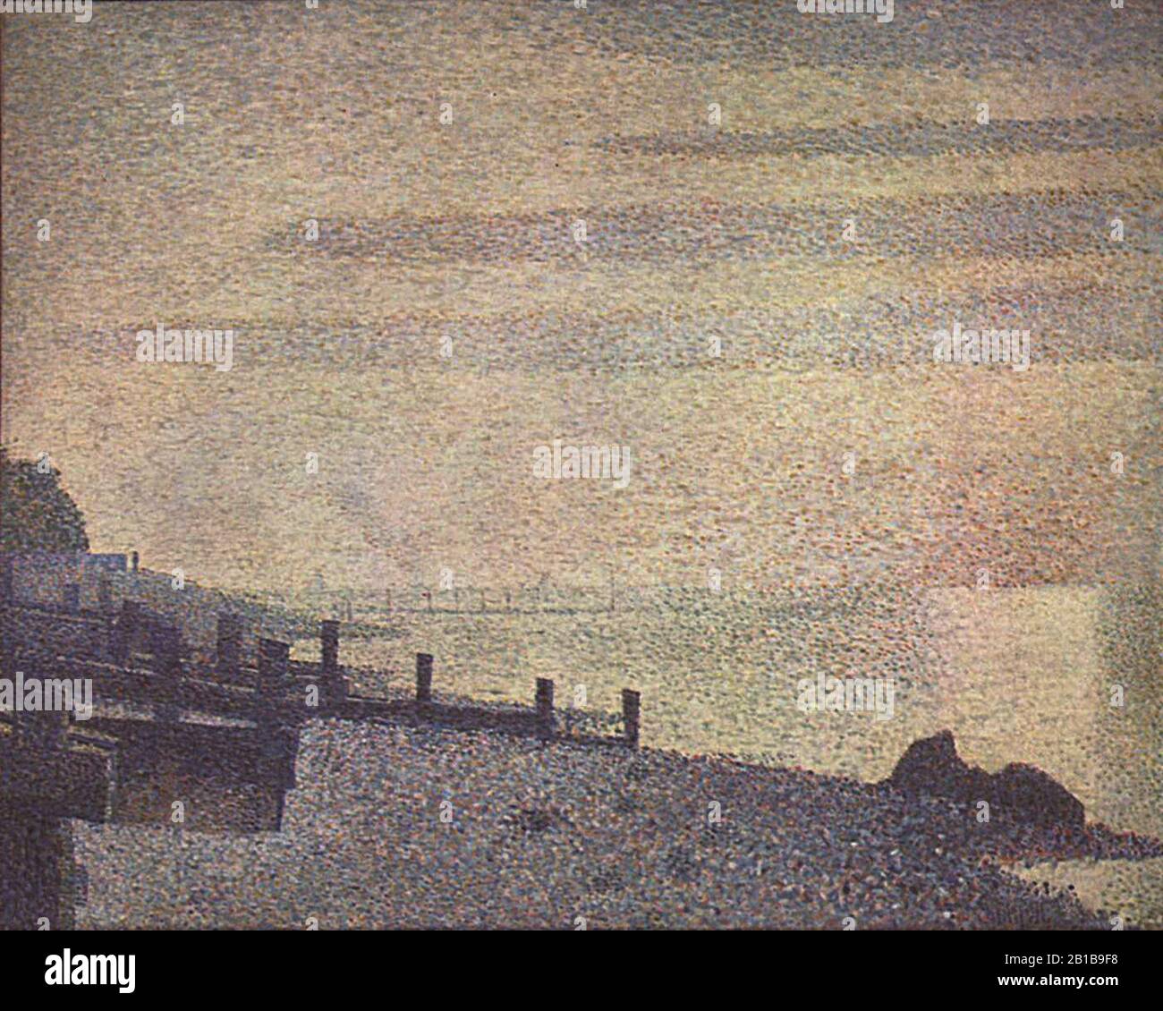 - 19th Century Painting by Georges Seurat - Very high resolution and ...