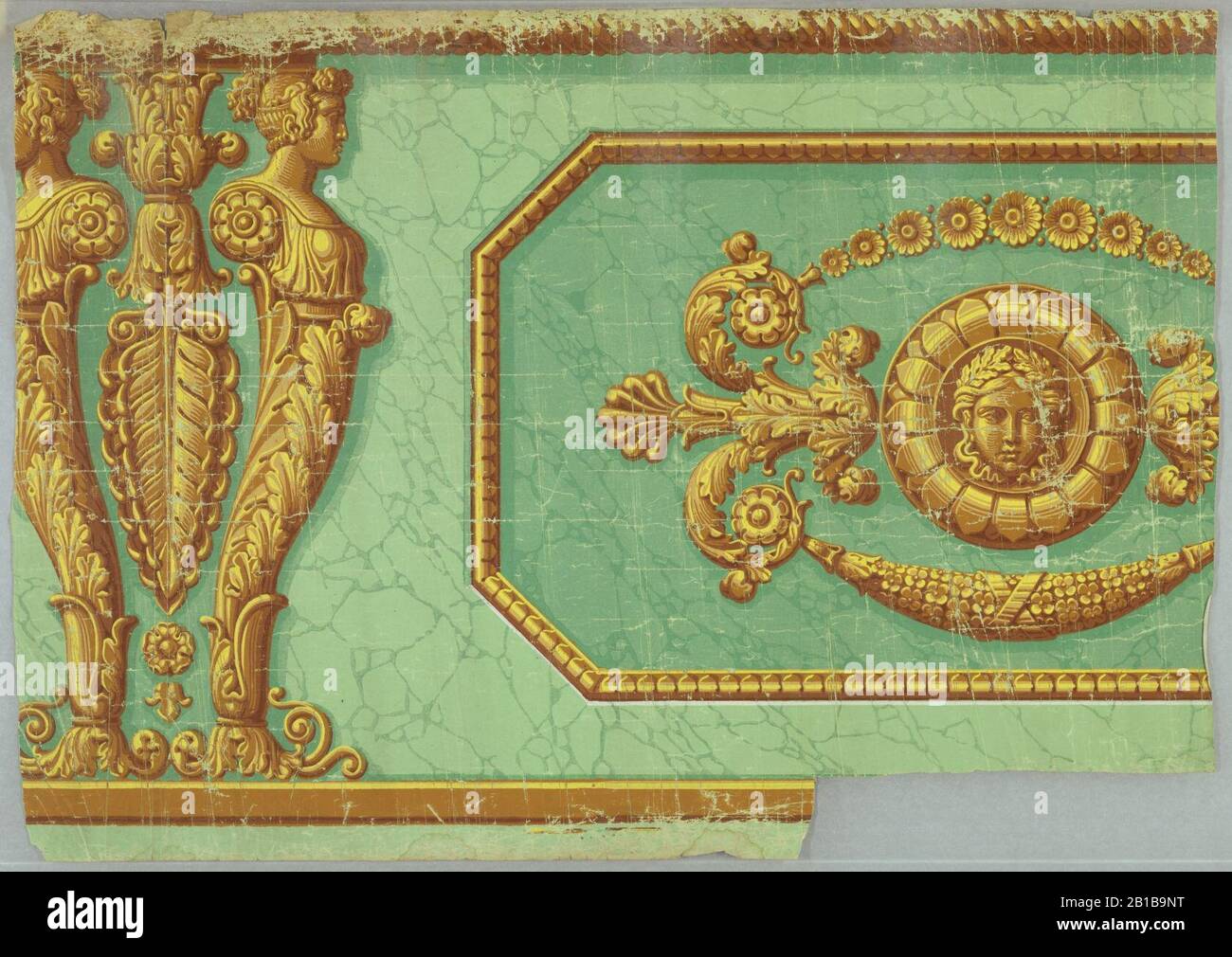 Frieze-dado (France), 1800–1850 Stock Photo - Alamy