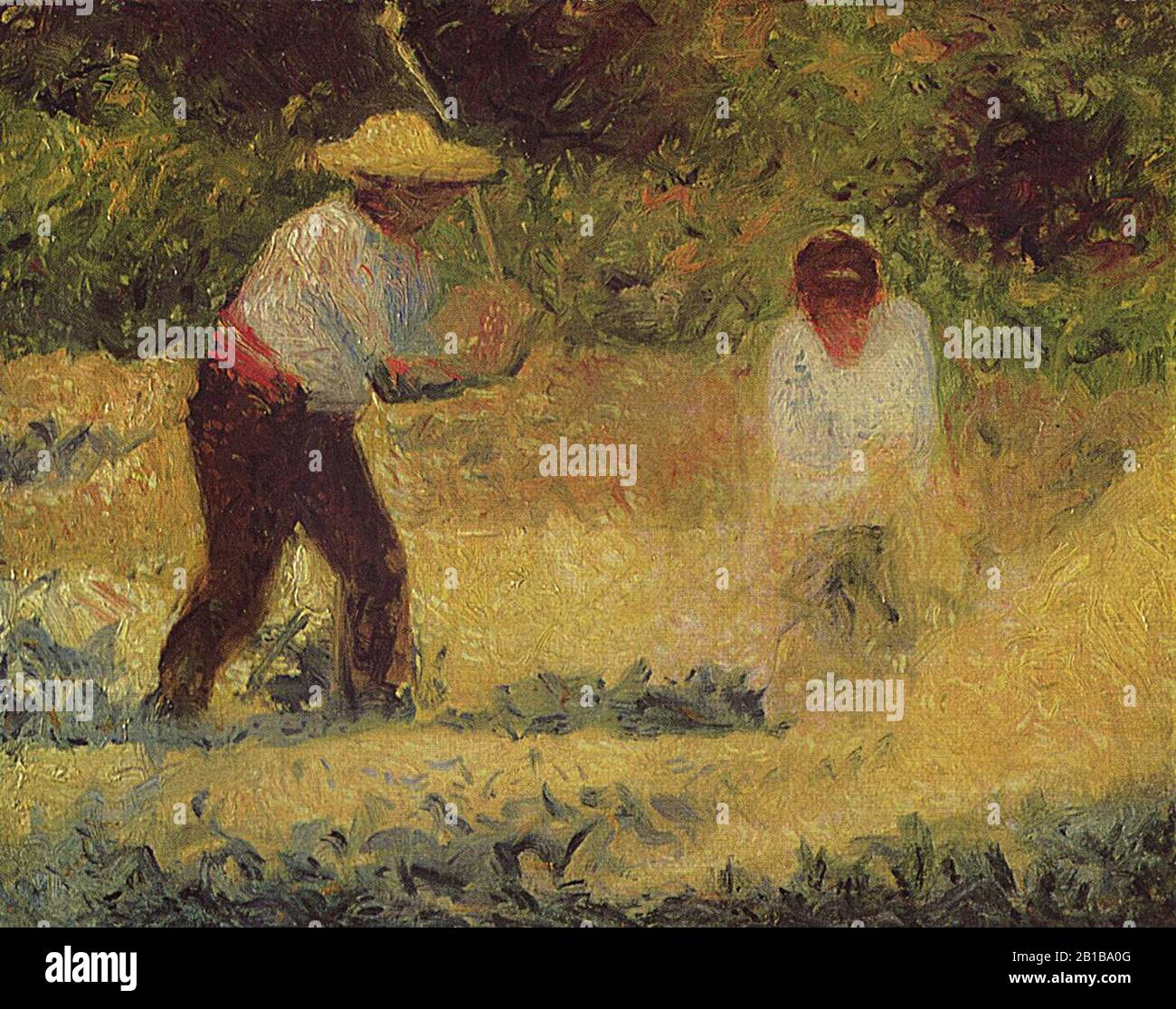 - 19th Century Painting by Georges Seurat - Very high resolution and ...