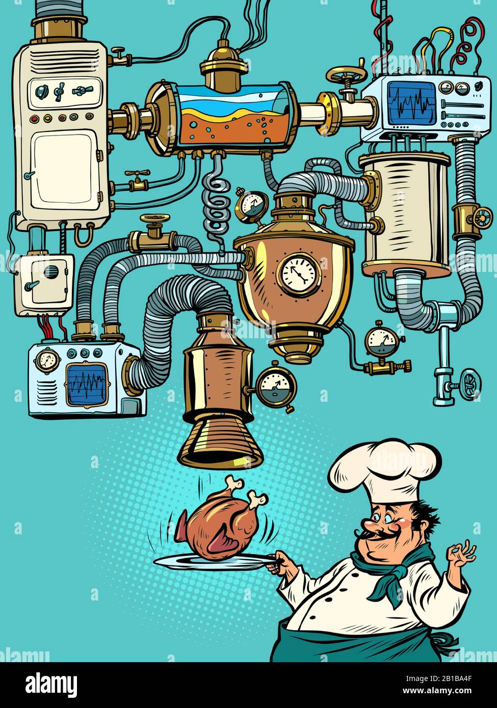 Turkey table food Stock Vector Images - Alamy