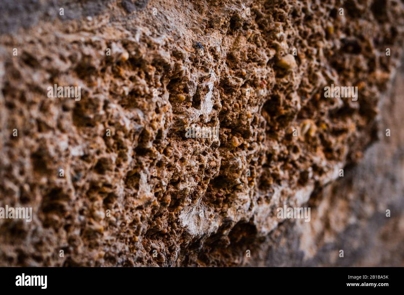 abstract wall design on the historical streets of spanish cities Stock ...