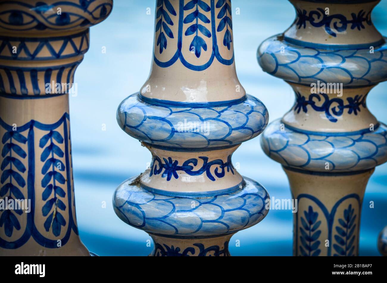 abstract wall design on the historical streets of spanish cities Stock ...