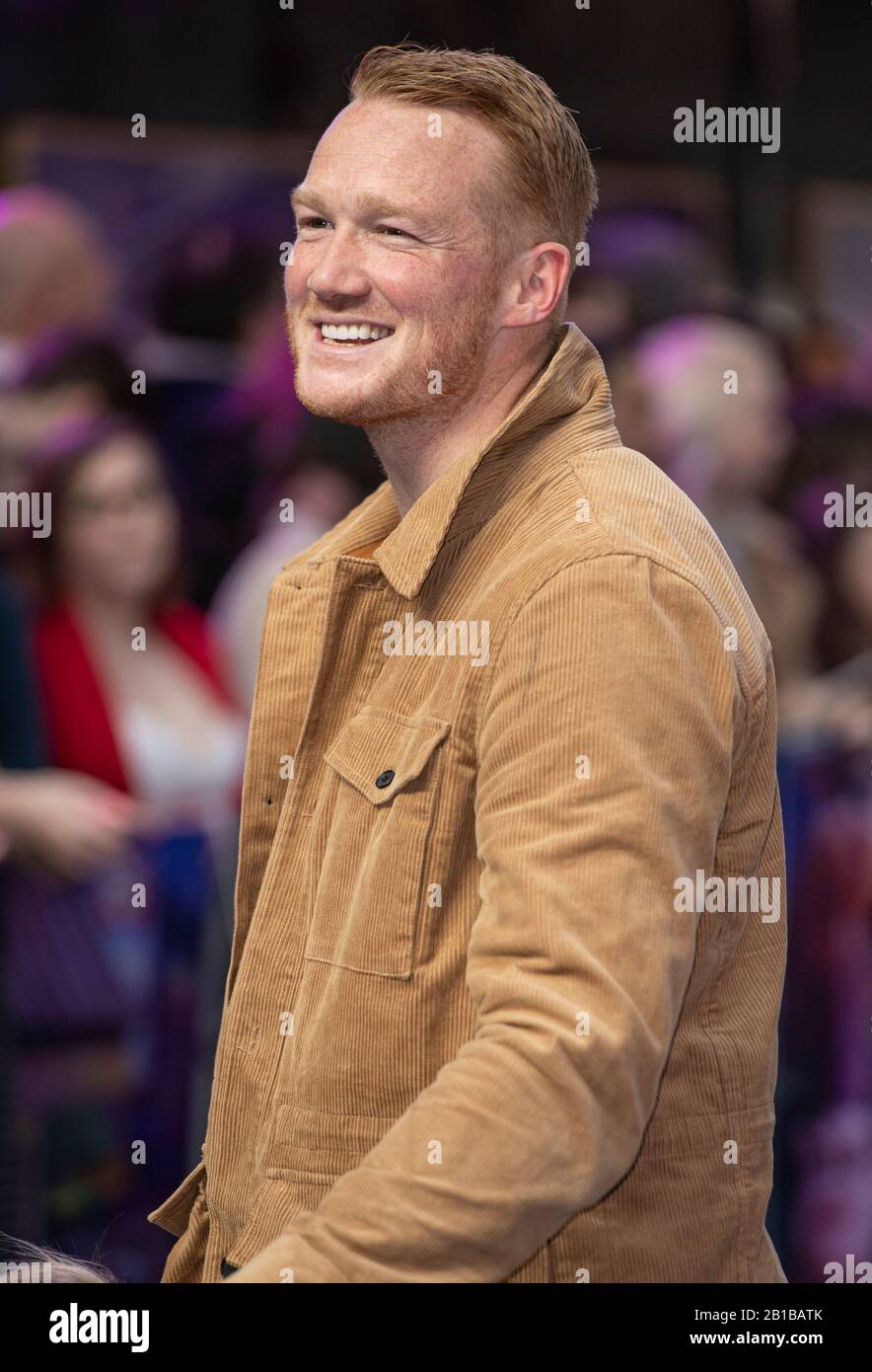 Greg Rutherford attends the Onward UK Premiere at The Curzon Mayfair in ...