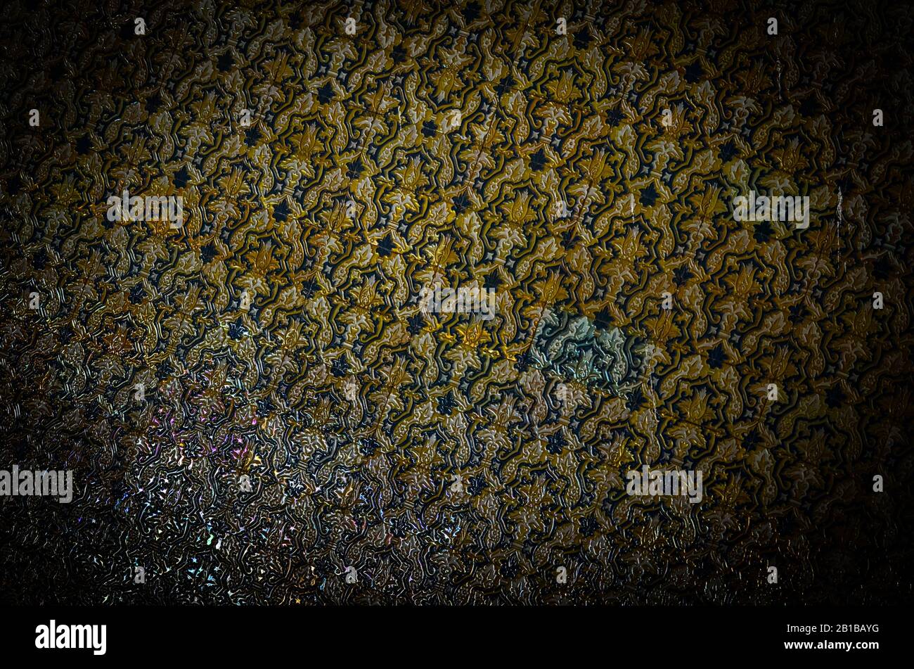 abstract wall design on the historical streets of spanish cities Stock ...
