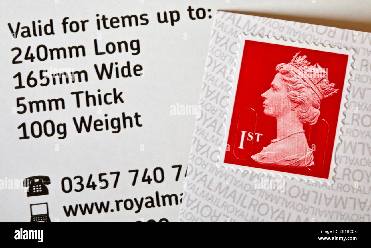 1st class stamps hi-res stock photography and images - Alamy