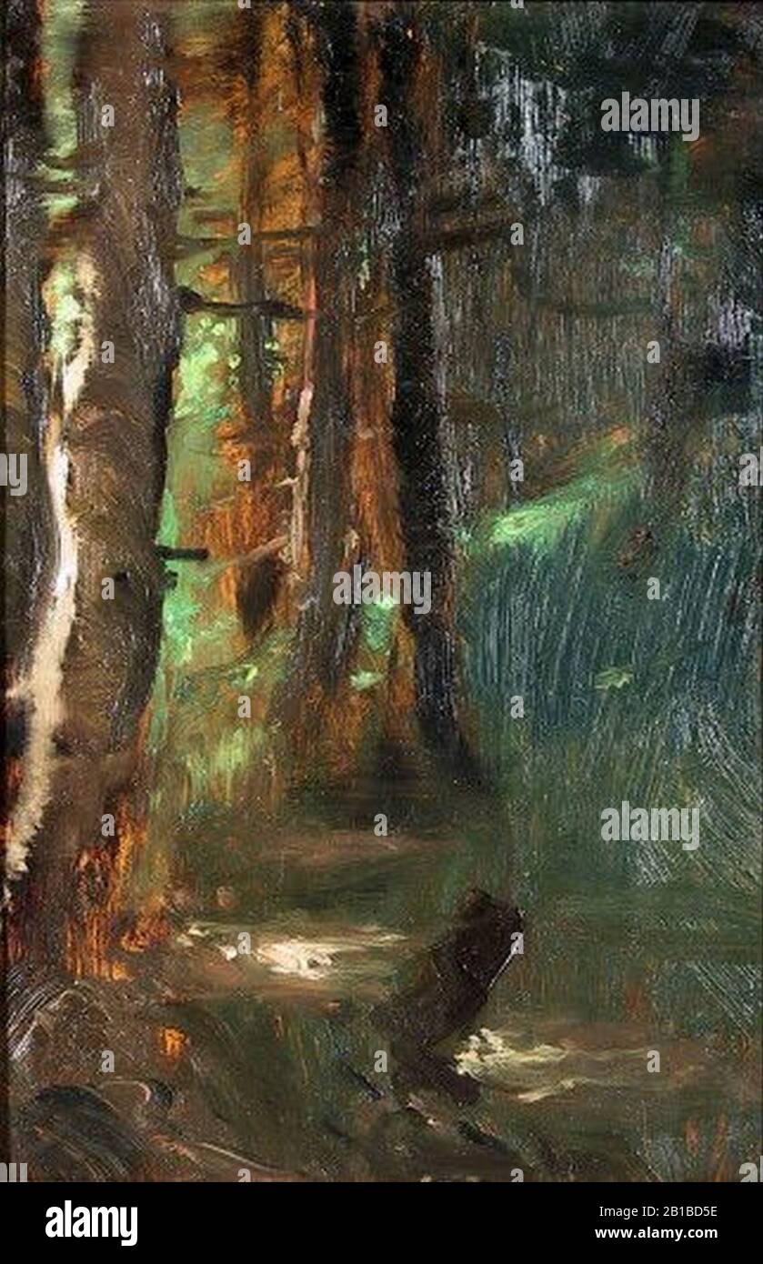 Fritz Schullerus - Padure de brazi Stock Photo - Alamy