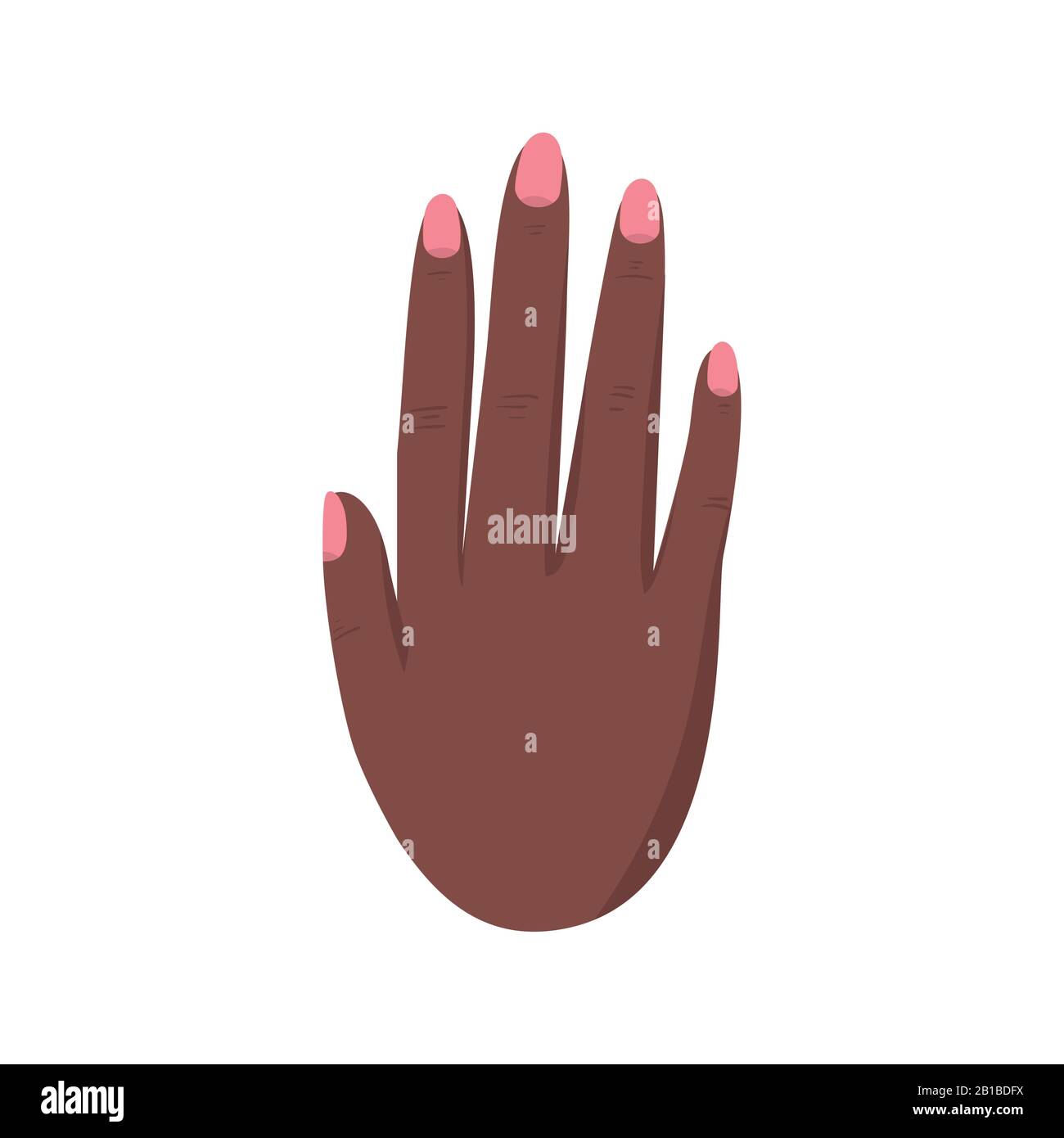 Isolated female hand vector design Stock Vector Image & Art - Alamy