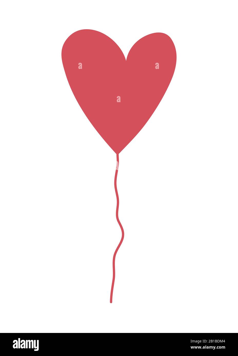 Isolated heart balloon vector design Stock Vector Image & Art - Alamy