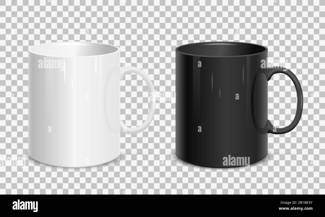 Cups mockup Stock Vector Images - Alamy